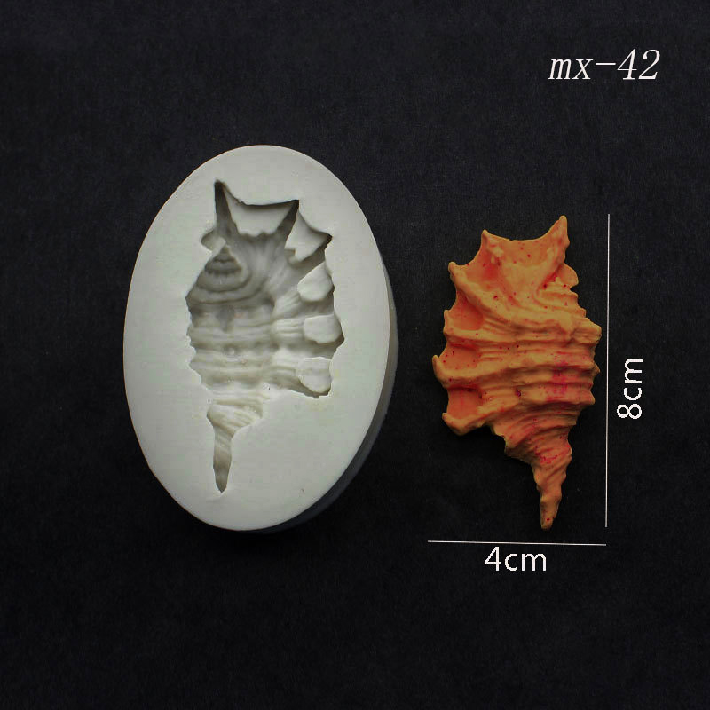 3D Shell Starfish Fondant Cake Mold Silicone Mold ... – Vicedeal