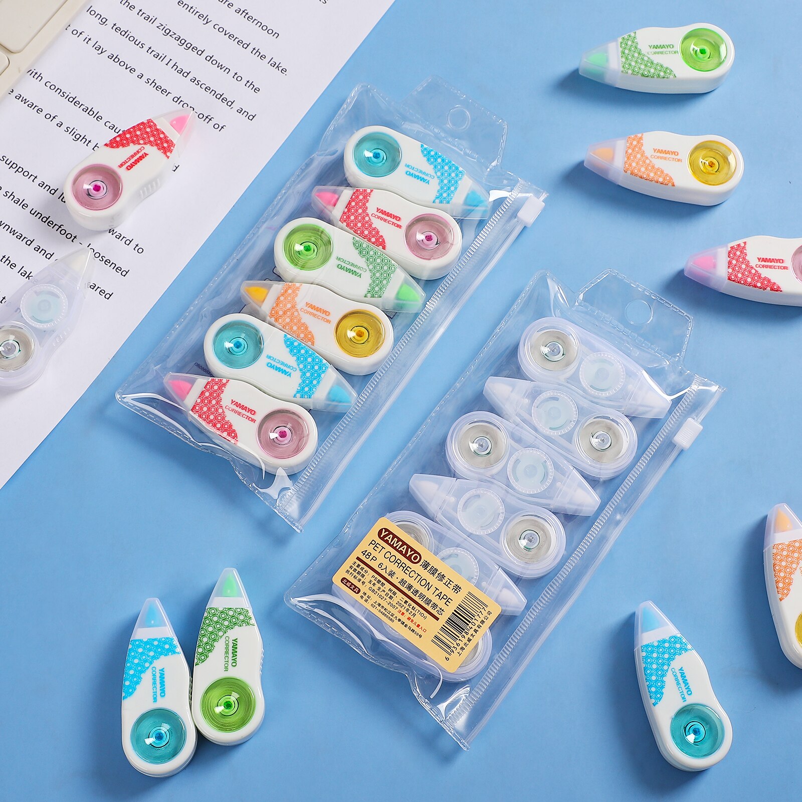 10 Pcs/set Mini Novelty Correction Tape Student Ty... – Vicedeal