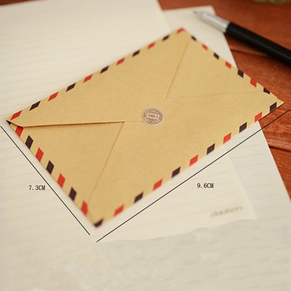 10pcs Kraft Paper Envelopes Letter Paper Cover Gre... – Grandado