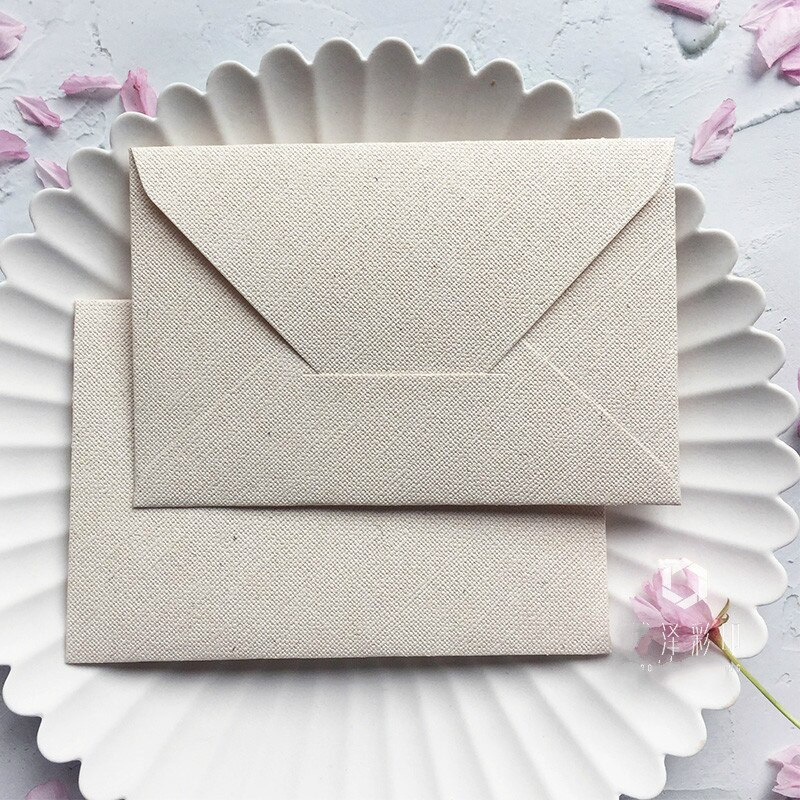 5pcs Burlap Texture Envelopes Stationery Paper Cra... – Grandado