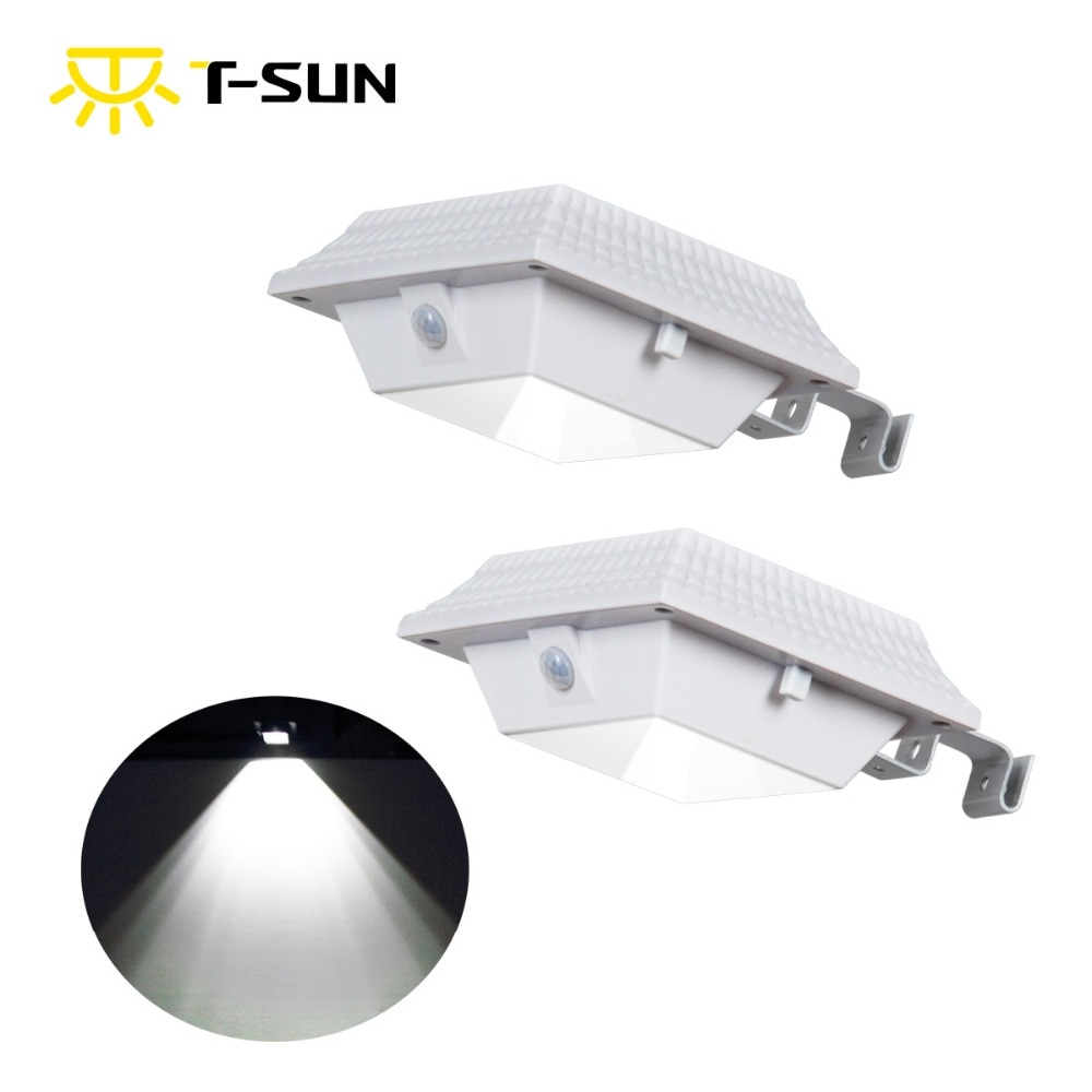T-SUN Solar Gutter Licht Pir Motion Sensor Lamp Wa... – Vicedeal