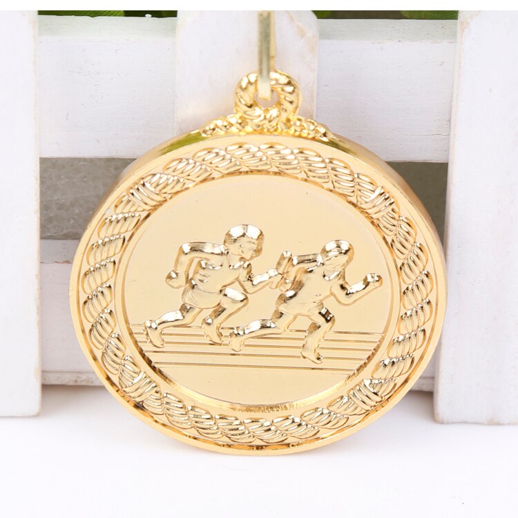 Relay Run medal School Medal Gold Silver Bronze Mo... – Grandado