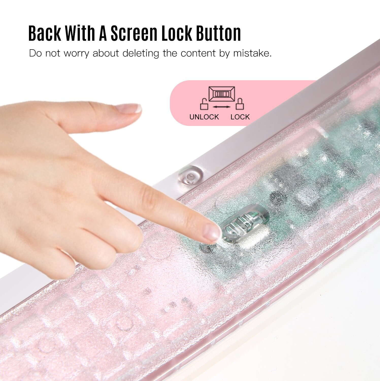 8.5 Inch LCD Writing Tablet Semi-transparent Scree... – Vicedeal