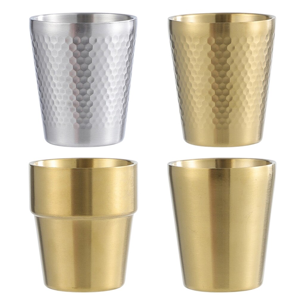 340 Edelstahl Kaffee Becher Doppel Wand Bier Wein ... – Grandado