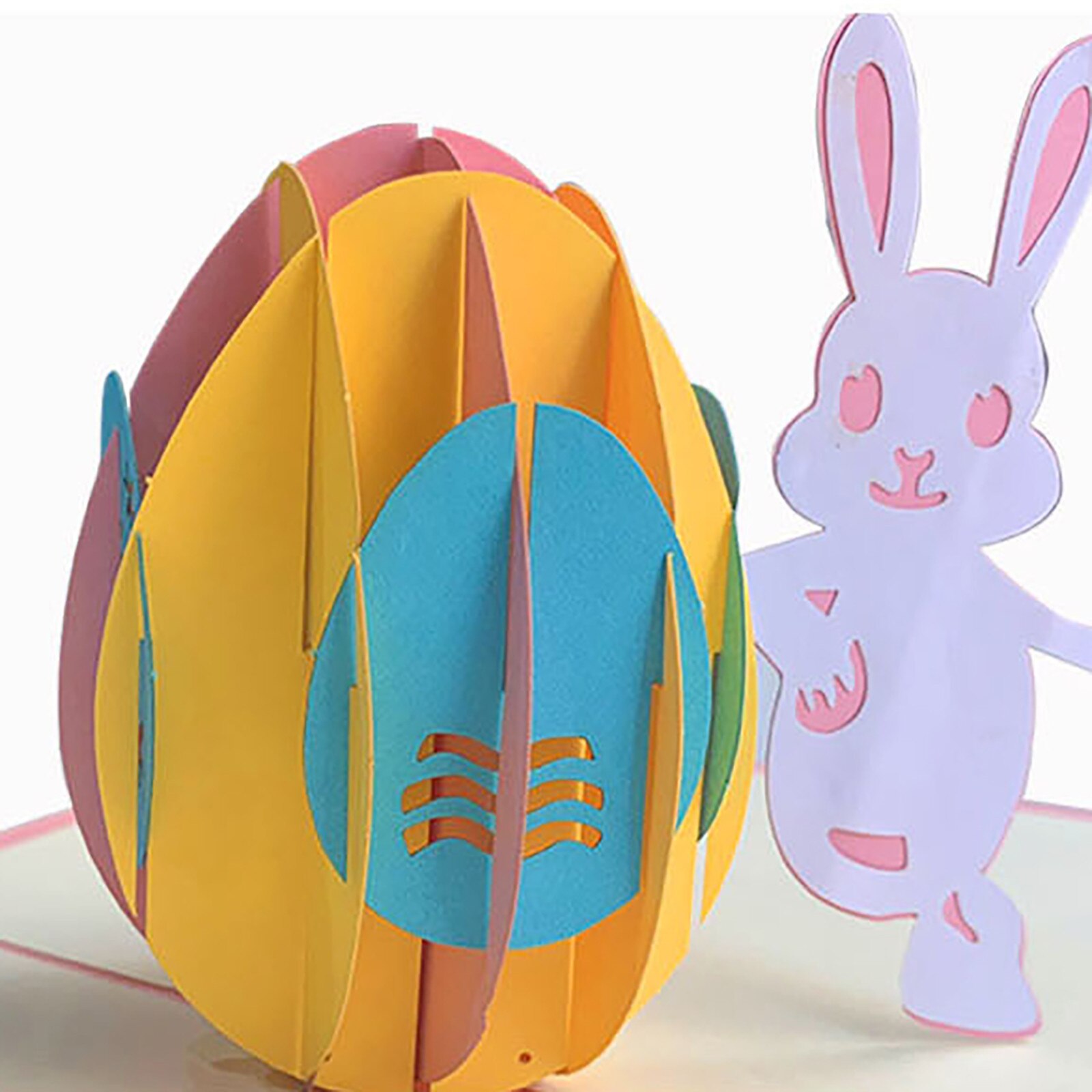 Easter Card 3d Three Dimensional Paper Carving Hol... – Grandado