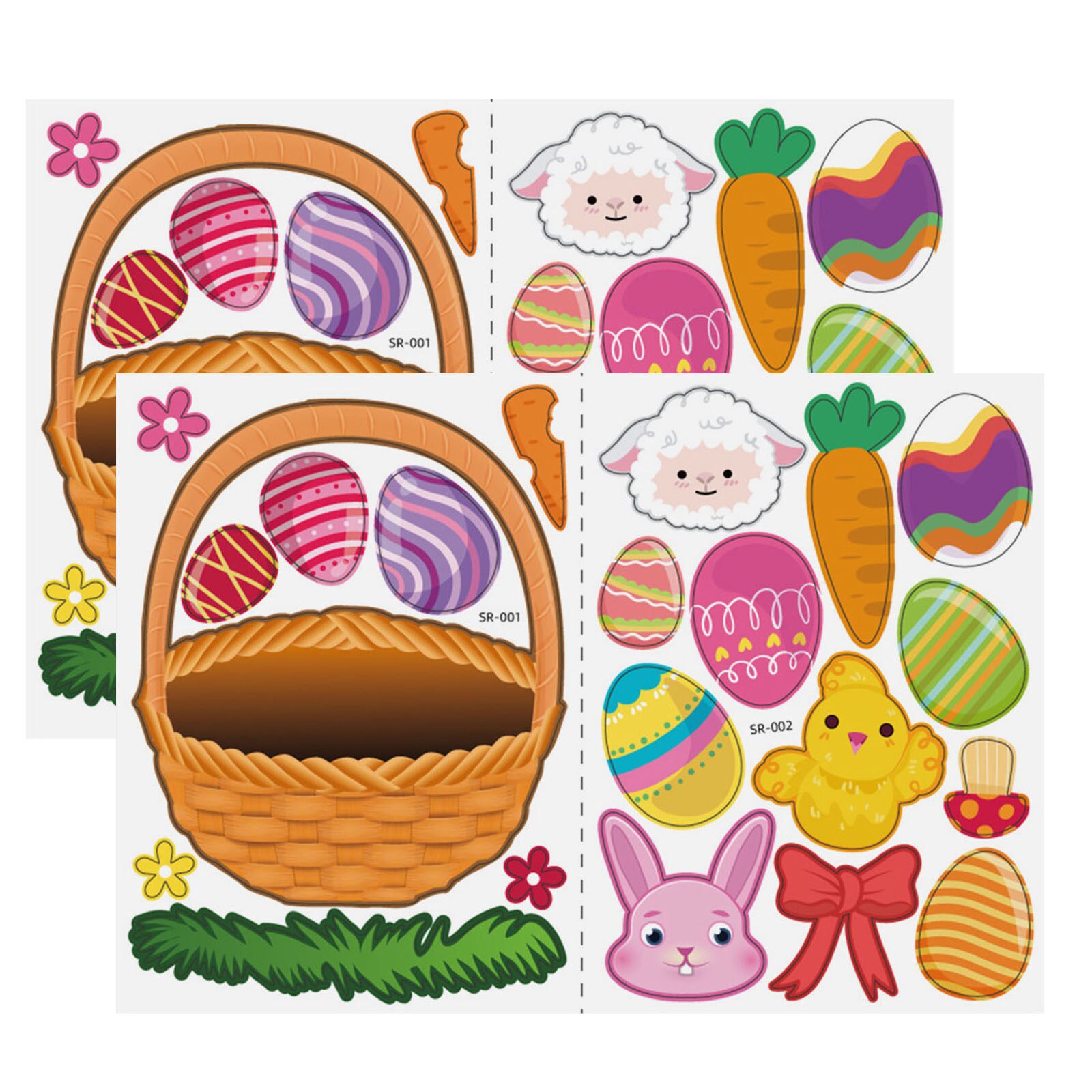 6 Sheet/Pack Bubble Stickers 3d Foam Cartoon Anima... – Vicedeal