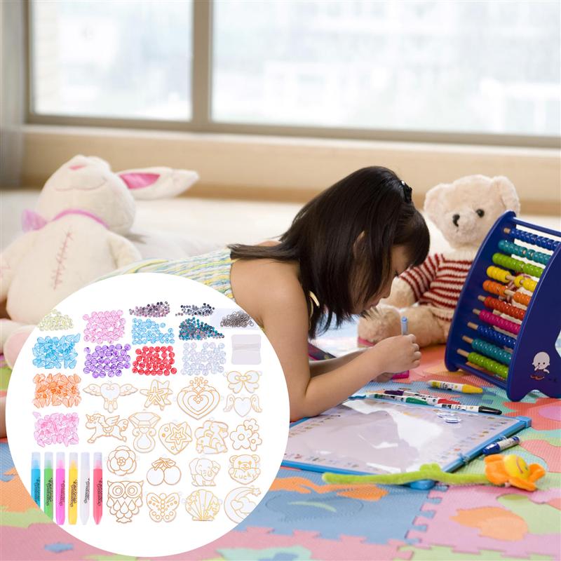 Kids Children Glue Painting Coloring Set DIY Handm... – Vicedeal