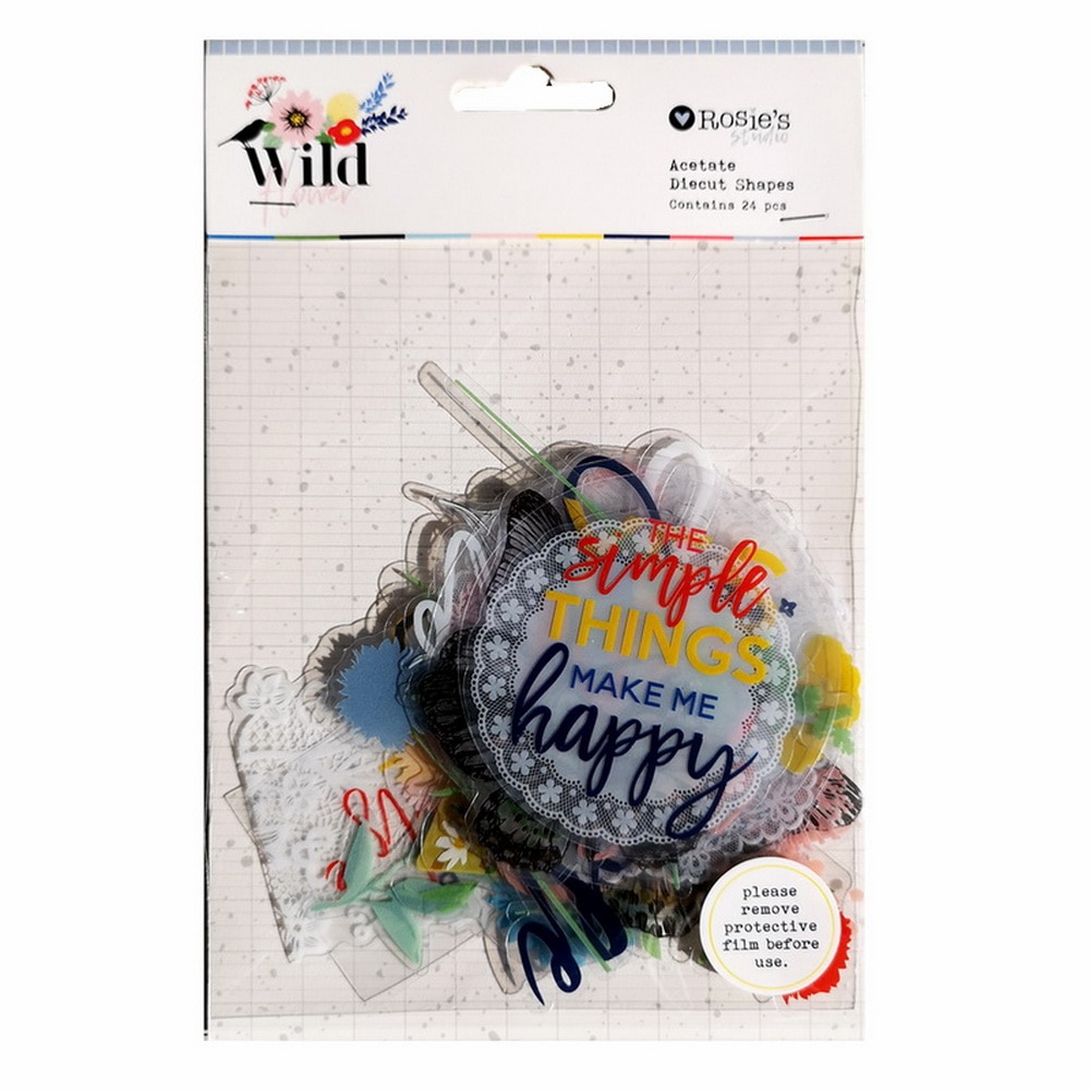 CRZCrafter Acetate Diecuts Shapes Transparent Embe... – Vicedeal