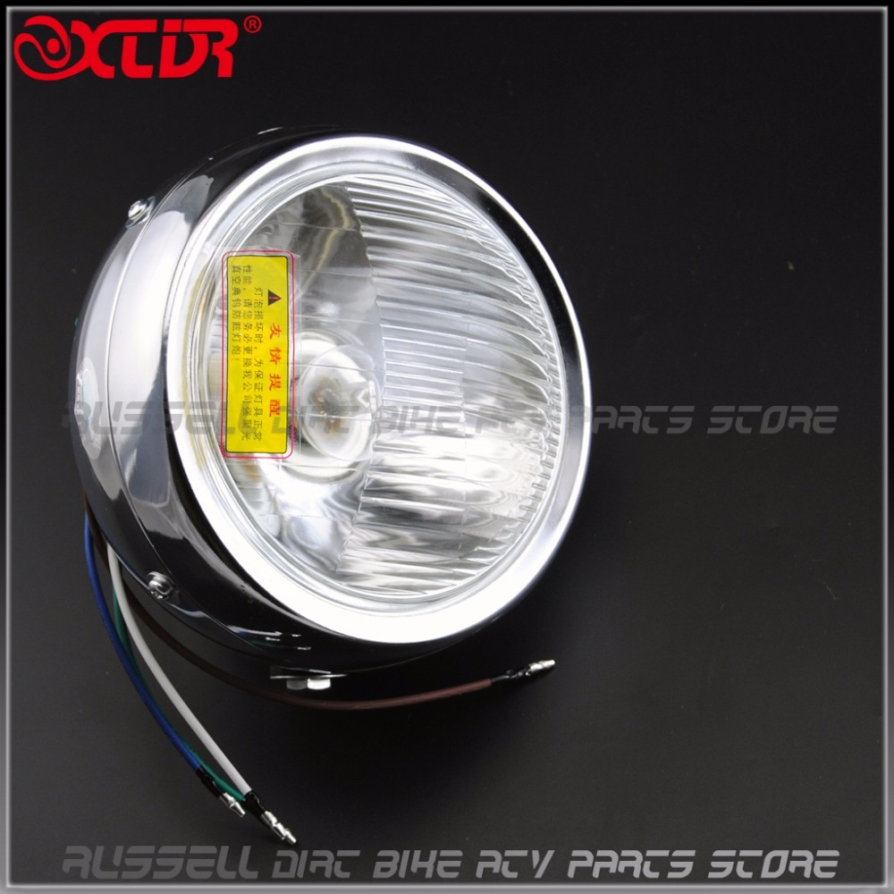 Head Light Retro Headlight Lamp Vintage Cafe Racer... – Grandado