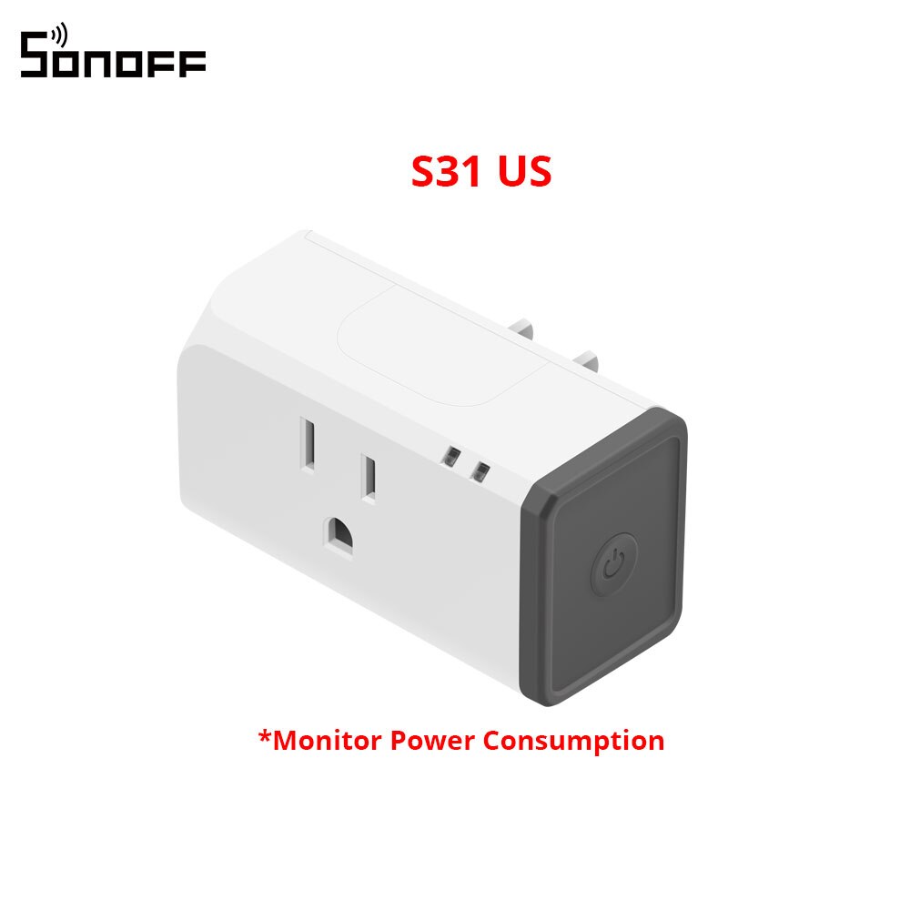 Itead sonoff-udtag s31 us/ s31 lite 15a wifi-stik... – Grandado