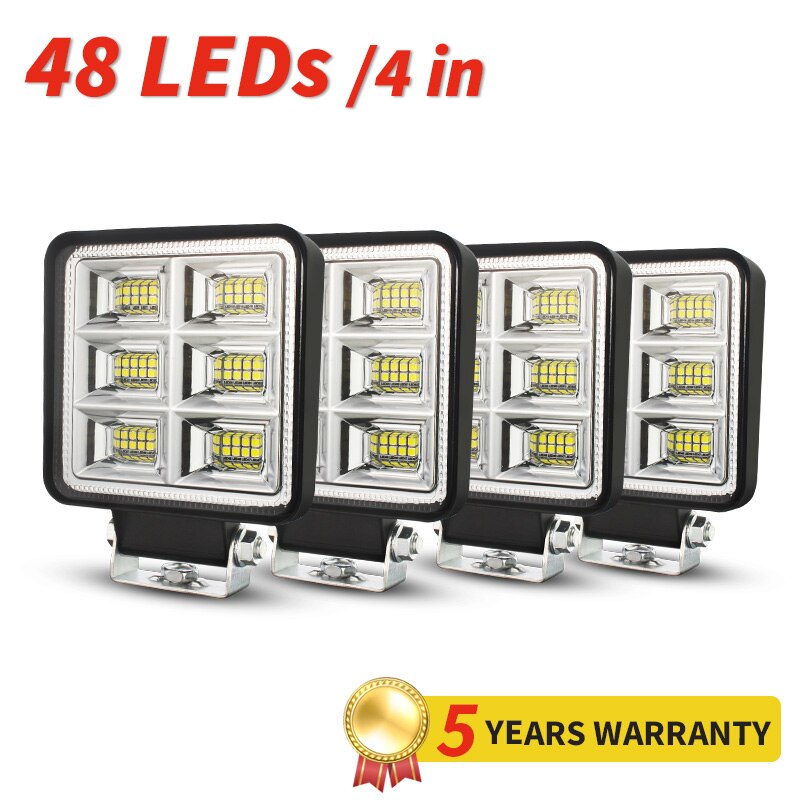 4Inch 12V 24V 144W Led Verlichting Bar Offroad Tru... – Vicedeal