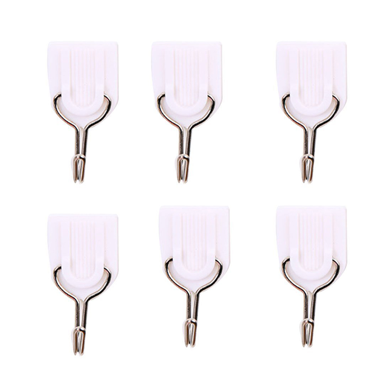 6pcs Strong Adhesive Traceless Hanging Hook Kitche... – Grandado