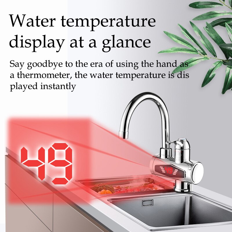 Stainless Steel Instant Faucet Instantaneous Water... – Grandado