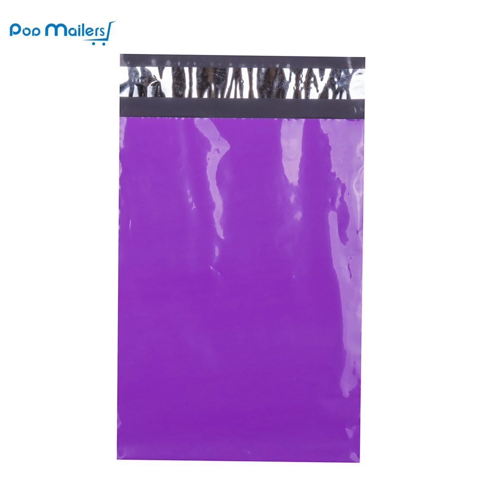 100pcs 9x12 inch 23x30.5cm Purple Poly Mailers Bag... – Vicedeal