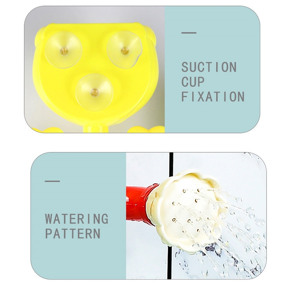 DIY Assembly Water Pipe Waterwheel Spraying Kids Bath Play Shower ...