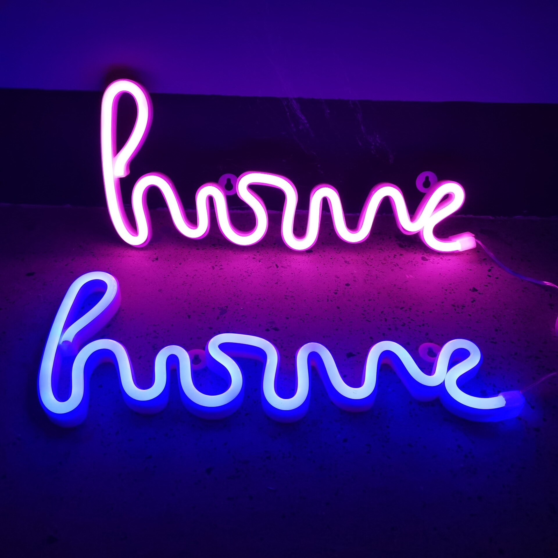 Led Neon Light Letter Home Neon Sign Wall Lights f... – Grandado