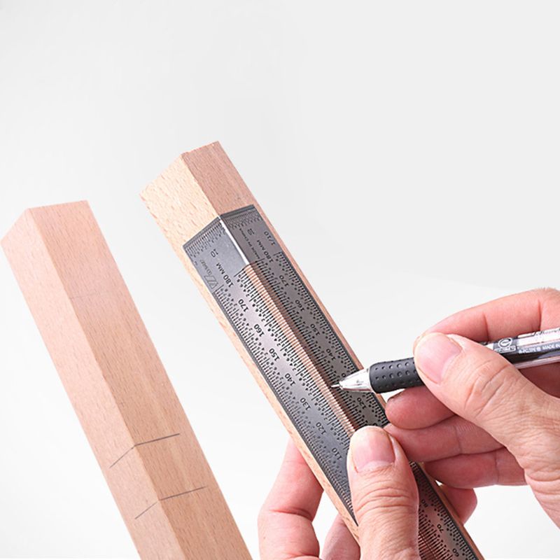 Woodworking 180mm Bend Rules Marking Rule Scriber ... – Grandado