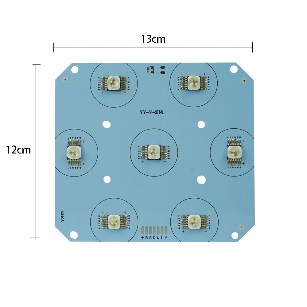 LED Light Board 7X18W RGBW 6in1 Led Par Light Bare... – Vicedeal