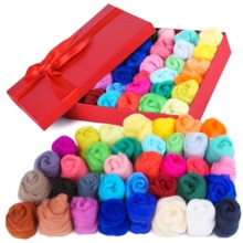 LMDZ 36 Colors Wool Roving,(5g/Color) Wool Roving ... – Grandado