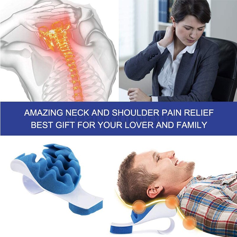Neck Support Orthopedic Pillow Neck Shoulder Relax... – Grandado