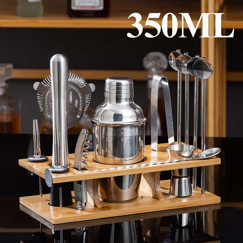 Barman Kit Rvs Bars Set Gereedschap Cocktail Shake... – Grandado