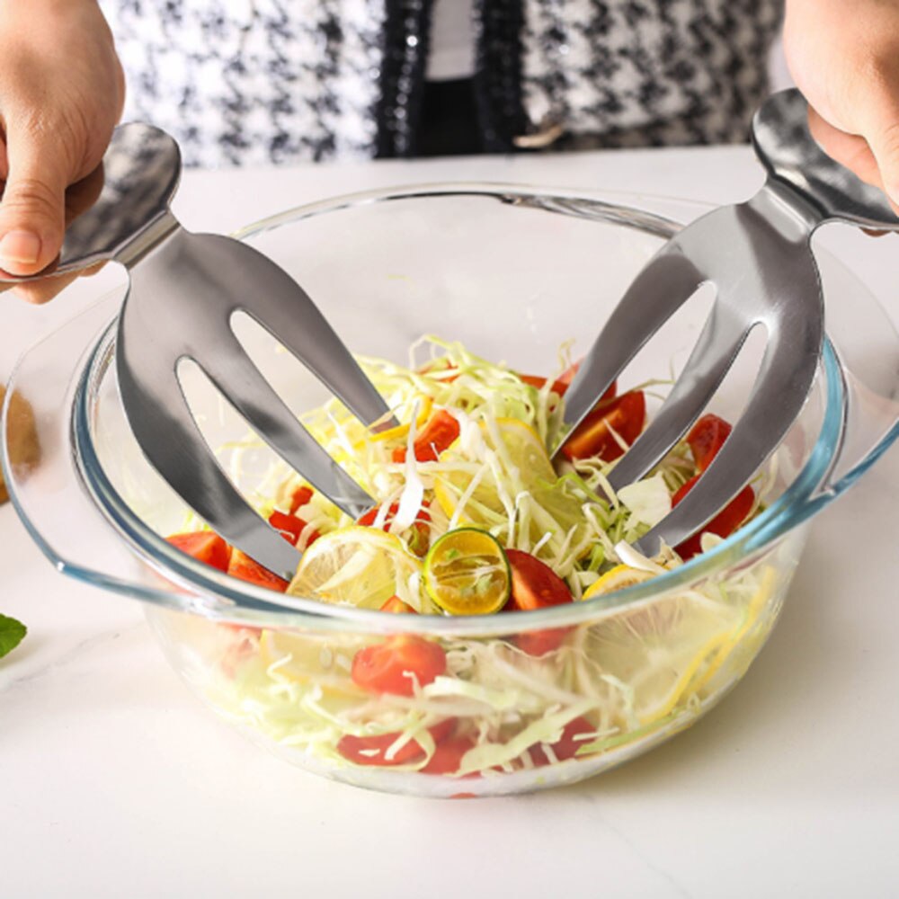 2pcs Stainless steel salad fork for Mixing Salad, ... – Grandado