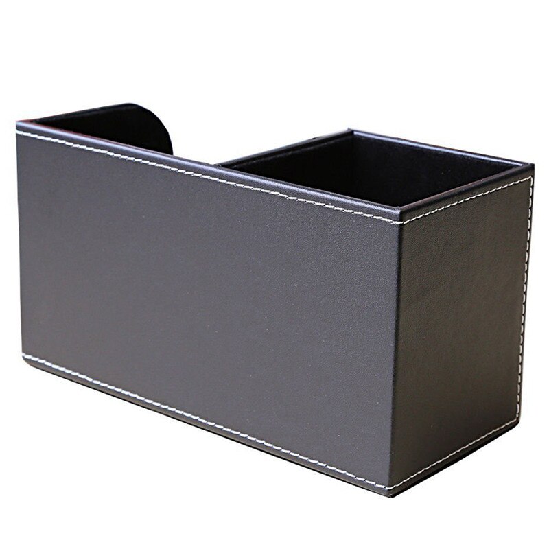 PU Leather Desk Stationery Box Organizer, Office D... – Grandado