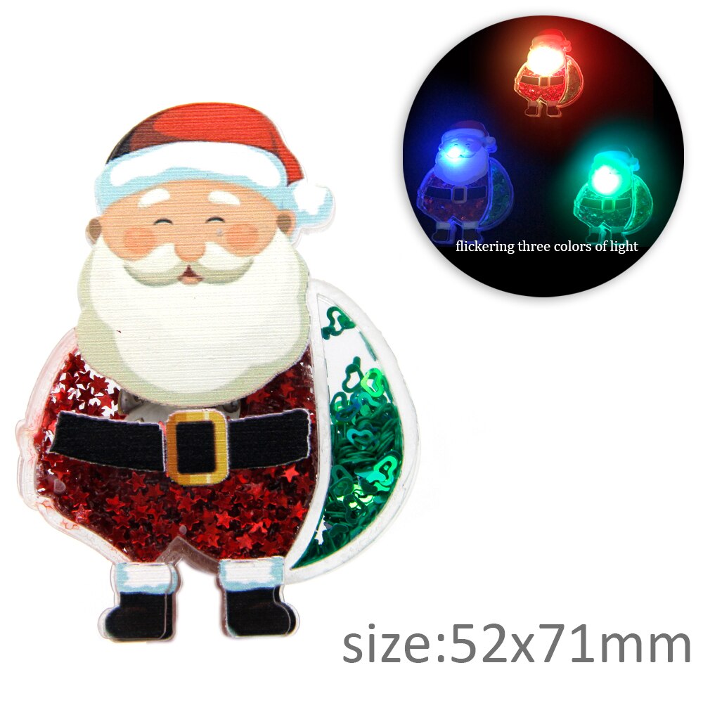Christmas Luminous Quicksand Light Up Bling Shaker... – Vicedeal