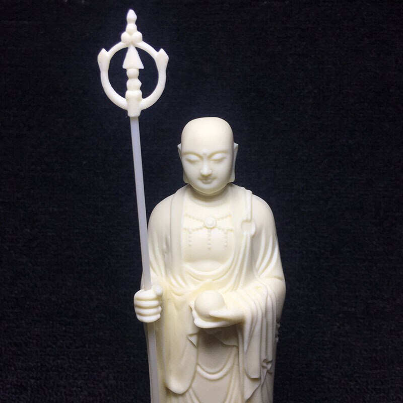 White Dizang Bodhisattva statue, modern art, beaut... – Grandado