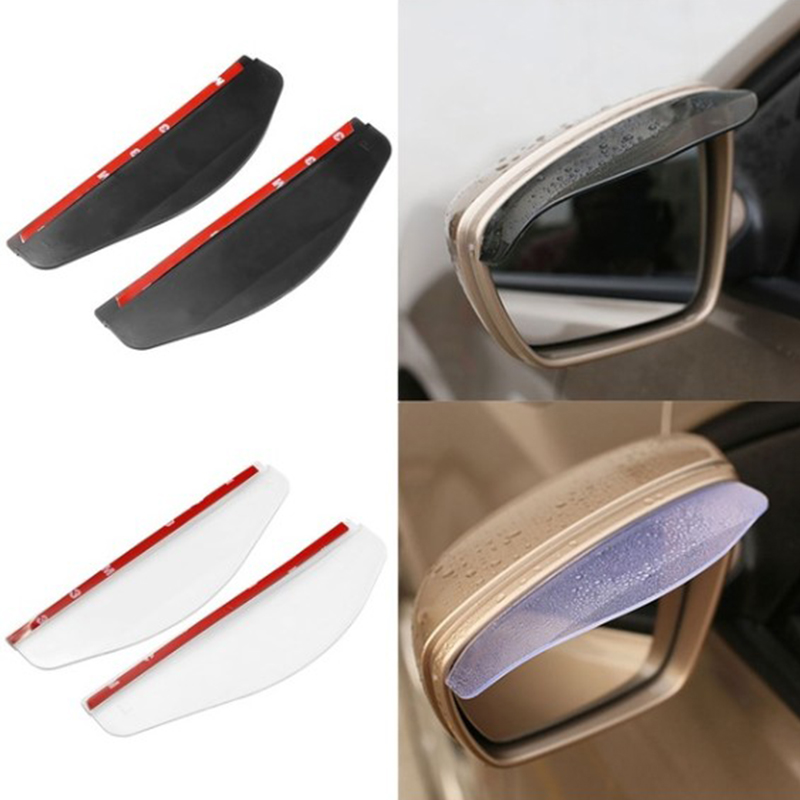 Carbon Fiber Texture Car Rearview Mirror Rain Brow... – Grandado