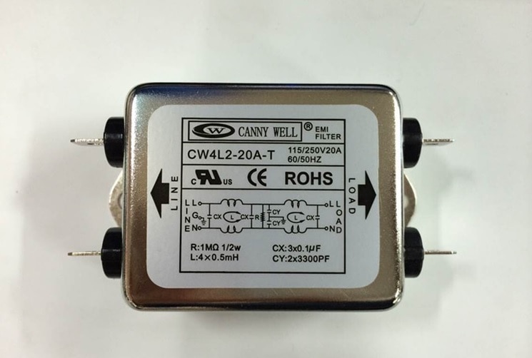 CW4L2-10A-T EMI power filter einzel phase 220 V ei... – Vicedeal