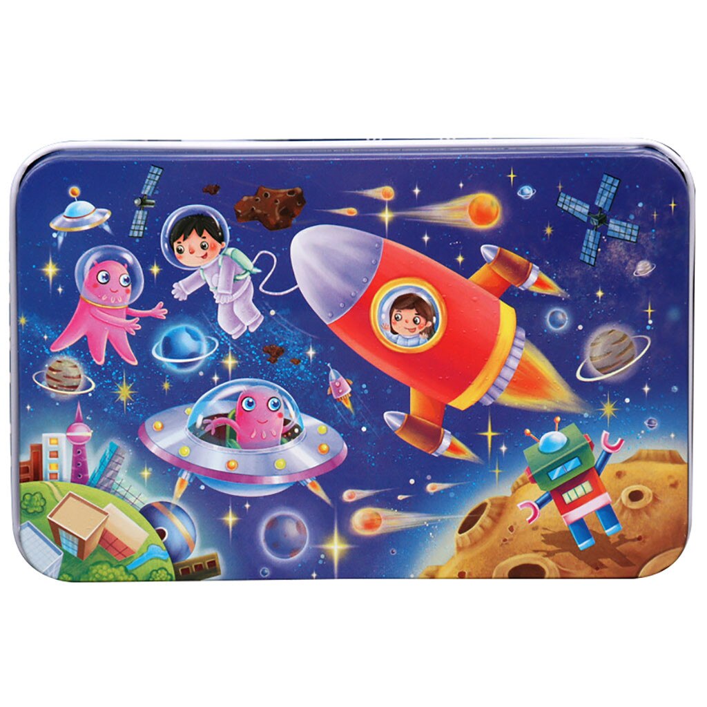 60 Piece Explore space Theme Adult Children Puzzle... – Grandado