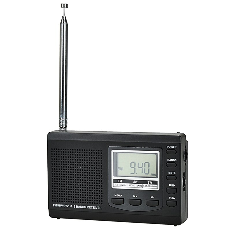 Portable Mini Radios FM/MW/SW Receiver with Digita... – Grandado