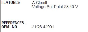 Alternator Voltage Regulator 1380DF00 ARV3333 21Q6... – Grandado