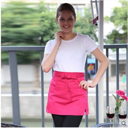 women chef uniform short apron restaurant uniform ... – Grandado