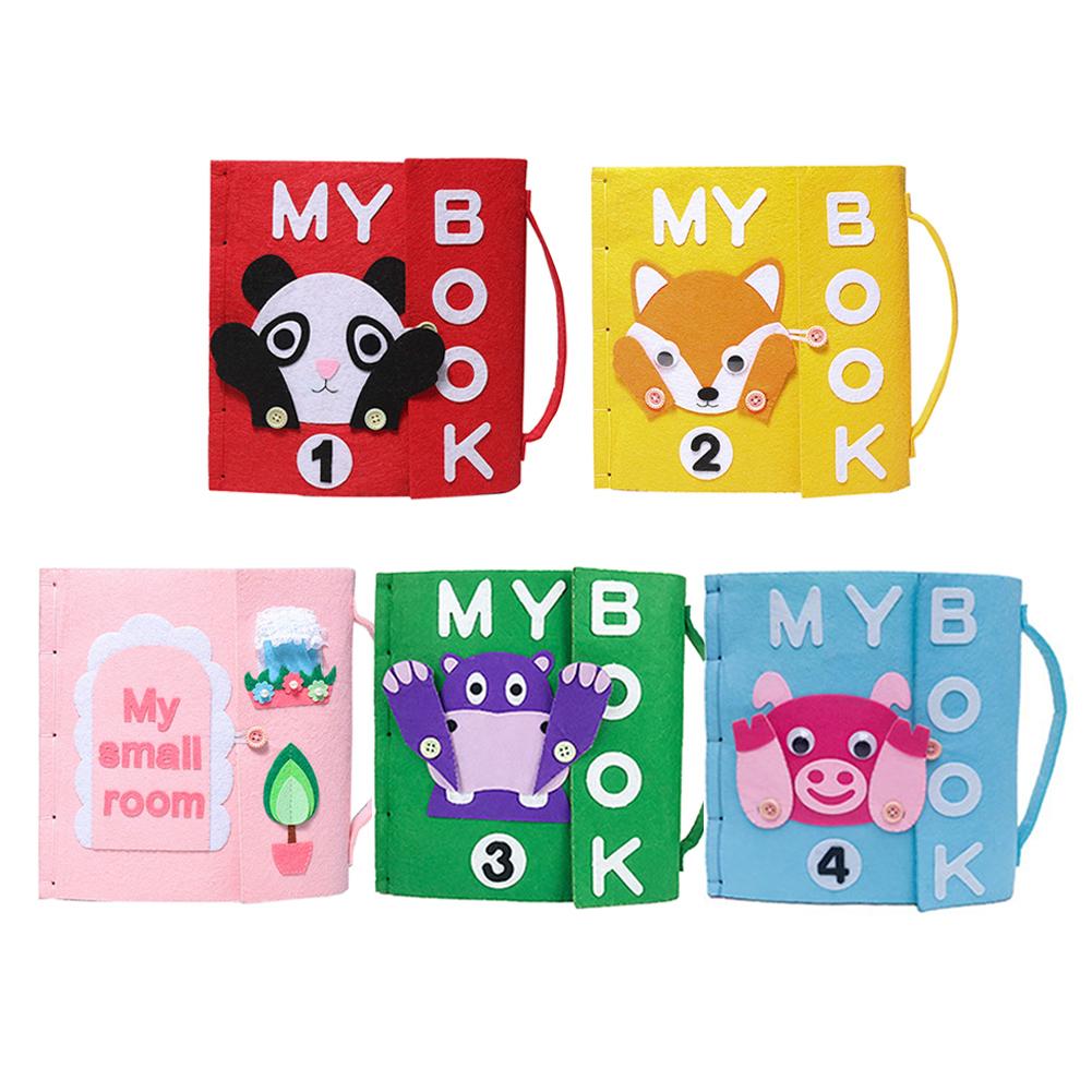 DIY Baby Toys Cloth Book Infant Baby Felt Quiet Cl... – Grandado
