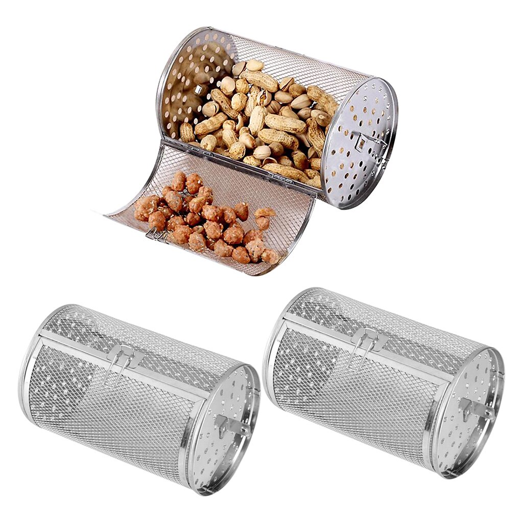 2x Stainless Steel Oven Basket Coffee Bean Baking ... – Grandado