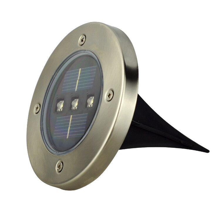 The 3LED solar underground lights lawn outdoor sol... – Vicedeal