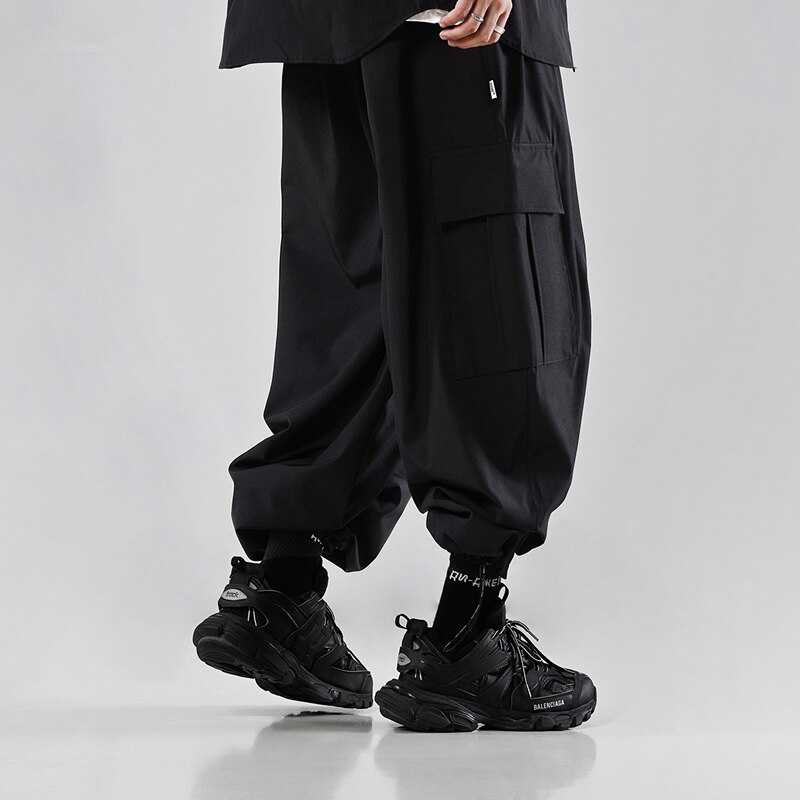 Hip Hop Casual Pants Streetwear Men Clothing Dance... – Grandado