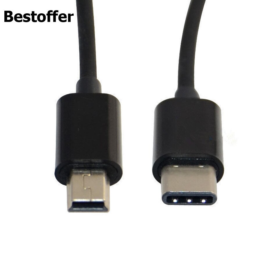 Mini USB to USB-C Cable USB C to Mini B Cord for G... – Grandado