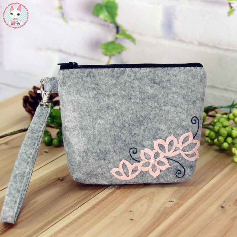 Kat vormige niet-geweven stof Grijs Vilt DIY craft... – Grandado