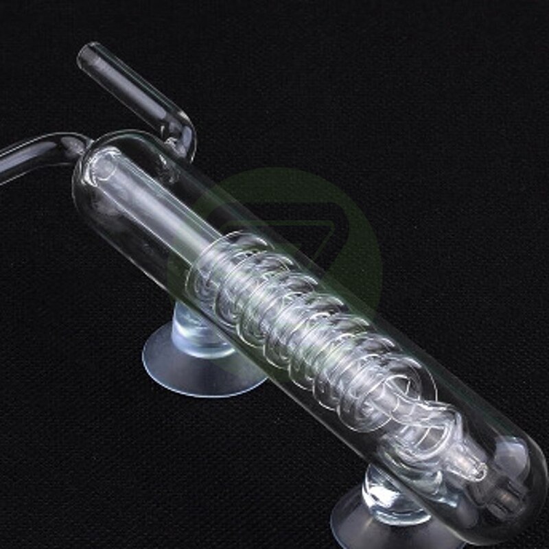 Aquarium Spiral CO2 Diffuser Spiral Glass Bubble C... – Grandado