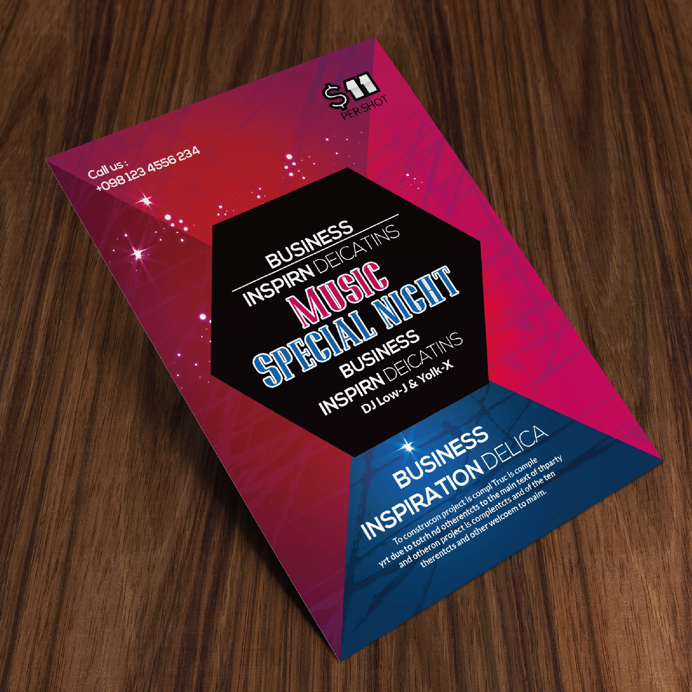 Flyer customization A4 size free double-sided prin... – Grandado