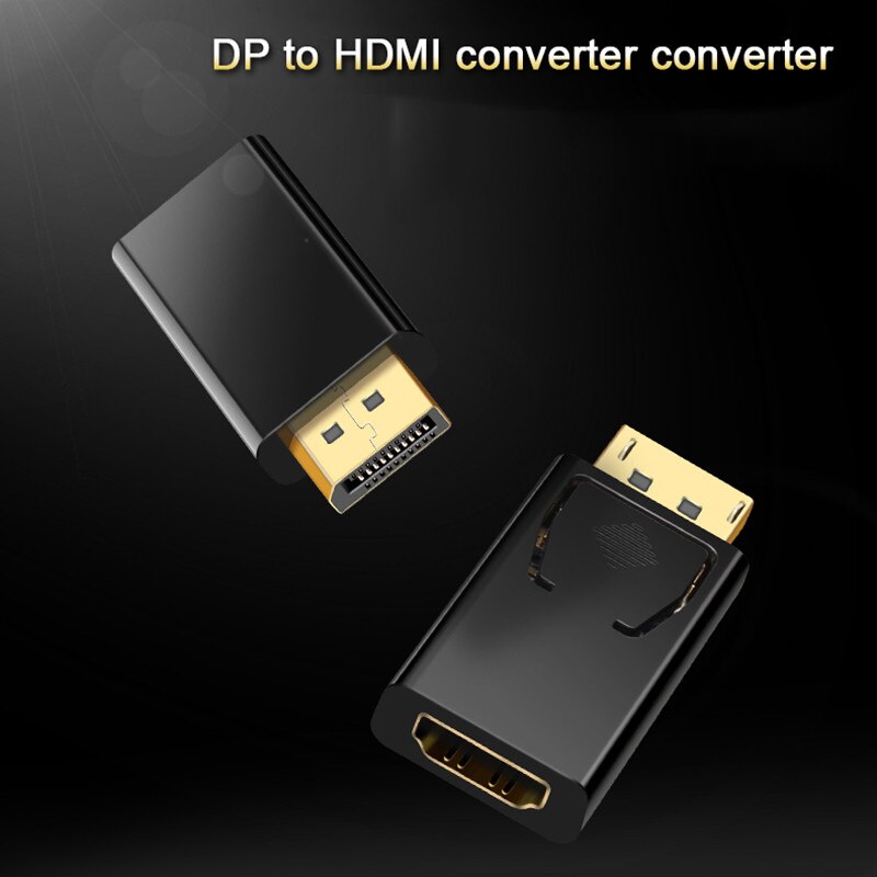 DP to HDMI Adapter Display Port to HDMI Male Femal... – Grandado