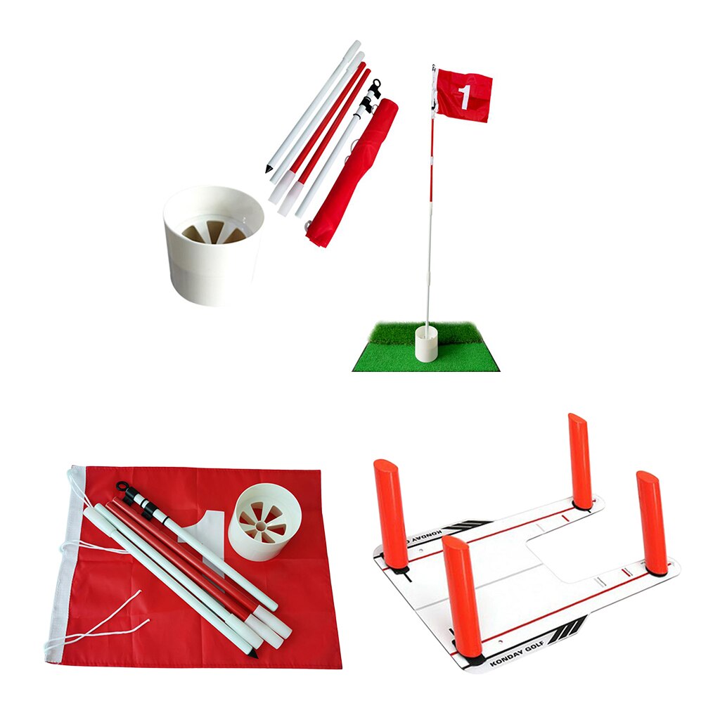 Opvouwbare Golf Vlag Stok Putt Cup Gat Flagstick P... – Grandado