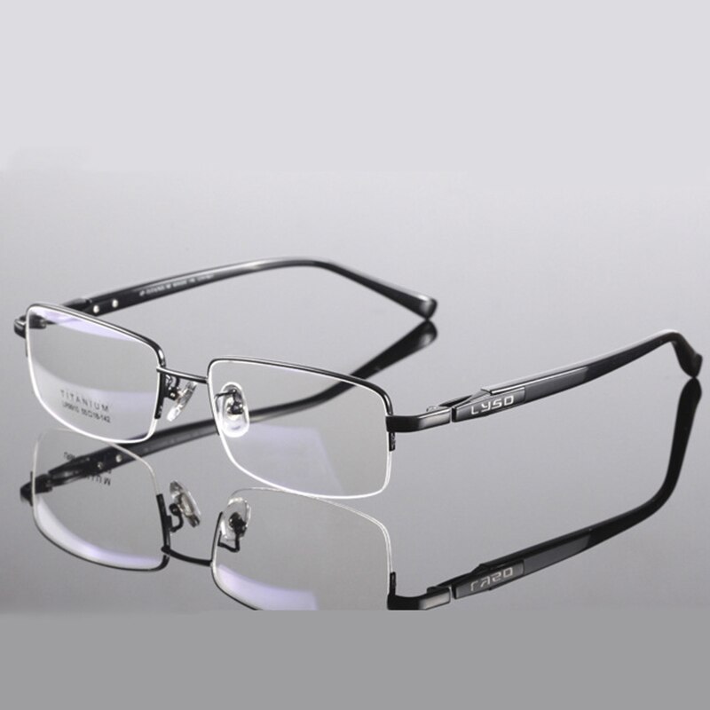 Pure Titanium Spectacle Frame Eyeglasses Men Compu... – Vicedeal