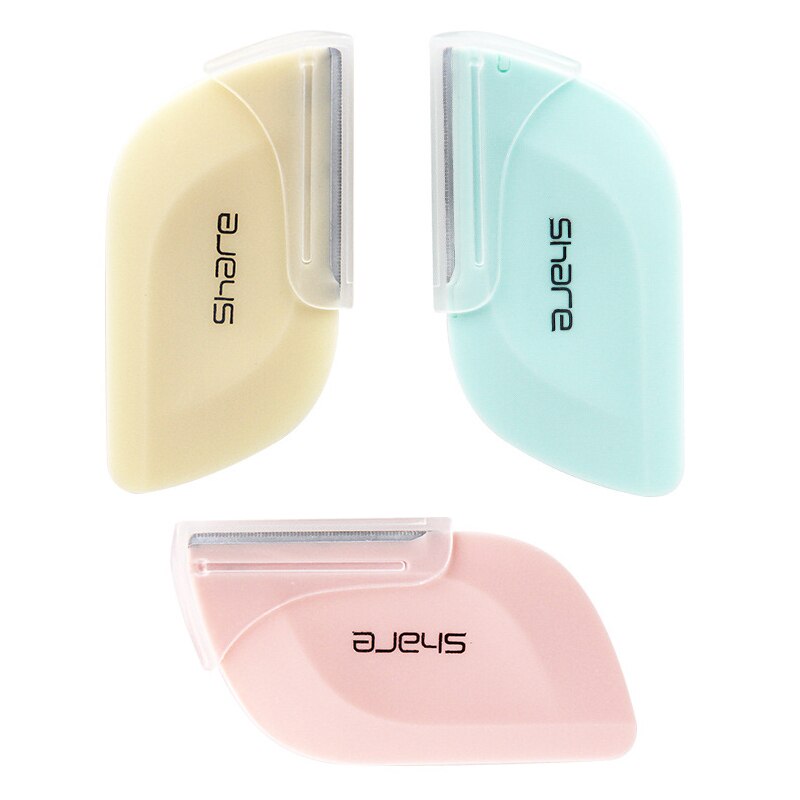 10 set Mini Diamond Razor Eyebrow Facial Hair Remover Eyebrow Trimmer ...