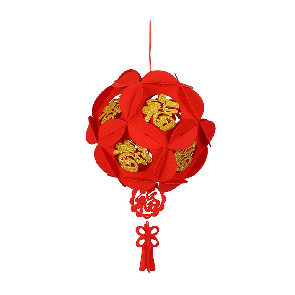 China Fu letters Lantern Chinese Year Decorations ... – Vicedeal