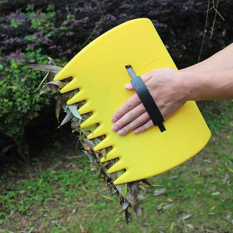 Garden Yard Leaf Scoops Leaf Collector Grabs Grass... – Grandado
