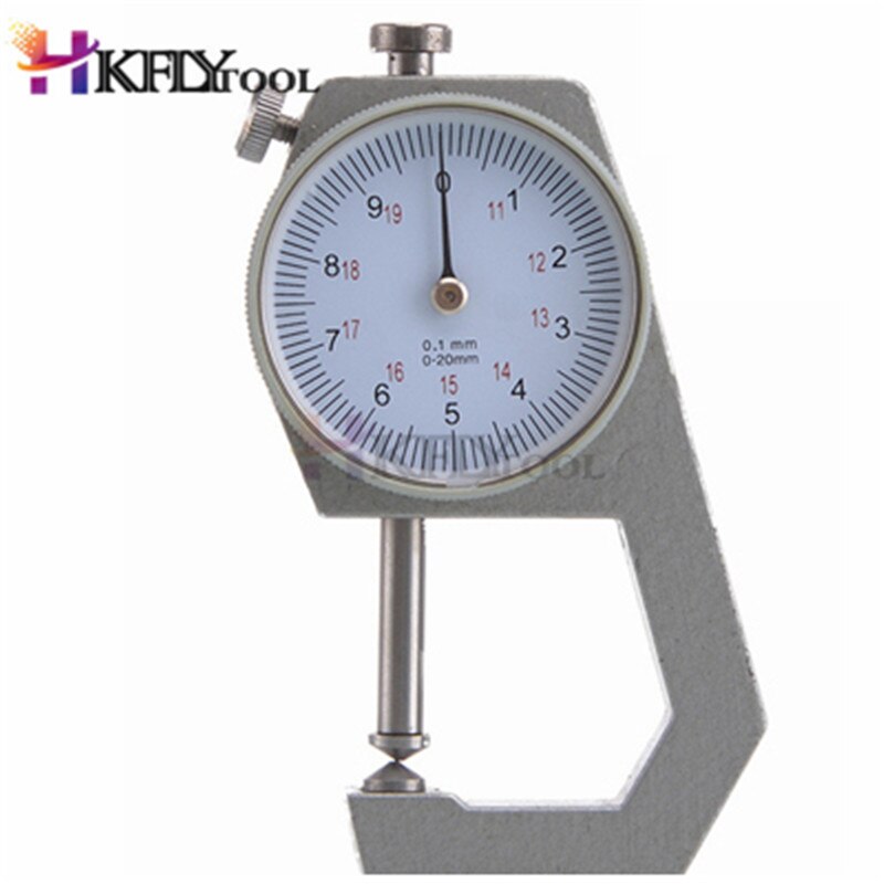 Dikte Meetklok 0-20Mm Leer Dikte Metalen Tester Me... – Vicedeal
